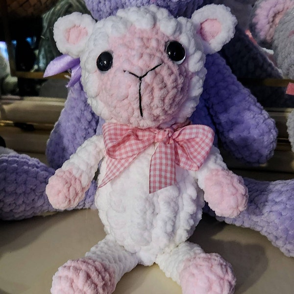 Crochet Mommy Sheep, Amigurumi Farm Animal, Handmade Stuffy, Kids Toys ...