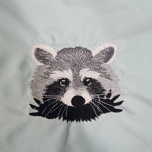 Raccoon Machine Embroidery Design - Cute Raccoon Embroidery Files - 5 ...