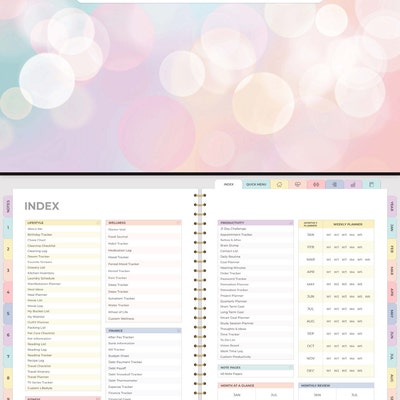 Goodnotes Template, Monthly Habit Tracker, Daily Habit Planner, iPad ...