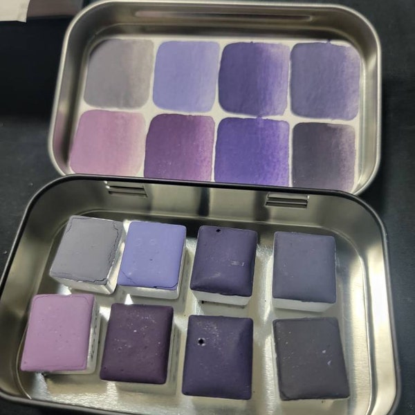 Flannel, Handmade Eco Friendly Watercolor Palette - Etsy