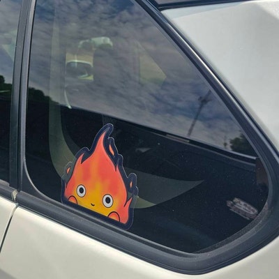 Kitsune Fox & Oni Blade Sticker - Etsy