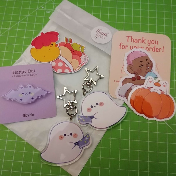 Cutie Phone Charms // Double Side Charm, Kawaii Keychain, Phone Charms ...