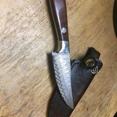 Set of 5 Damascus Billets 10 Long Custom Handmade Damascus Steel Billet ...