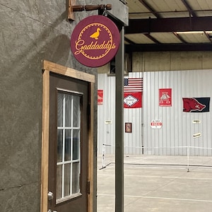 NEW EVERYTHING INCLUDED Restroom Symbol Bathroom Sign Rustic | Etsy