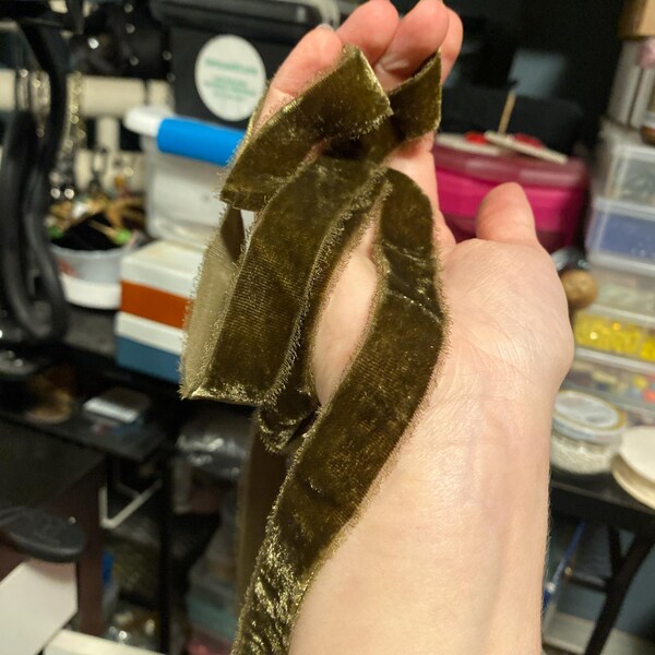 Ruby Red Silk Velvet Ribbon Bridal Bouquet, Invitations, Wedding Hand ...