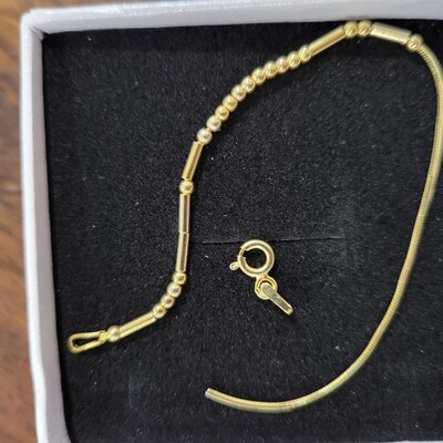 14K Gold Morse Code Bracelet, I Love You Morse Code Bracelet, Couple ...