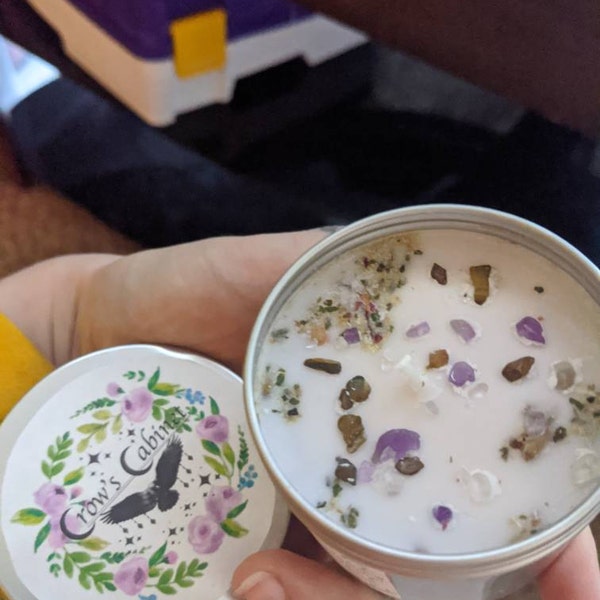 Good Luck Spell Necklace/ Preserved Good Luck Necklace/ Herbal Spell ...