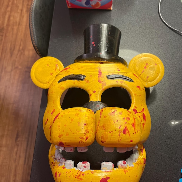 Fnaf Bonnie Mask (FNAF / Five Nights at Freddy’s) FAN Created Products ...