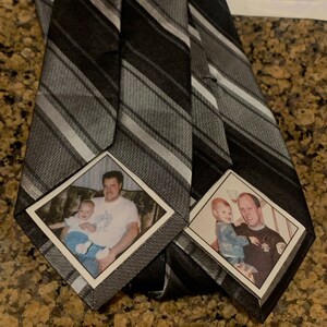 Father of the Bride Blue Suit Label Personalized Tie Patch - Etsy