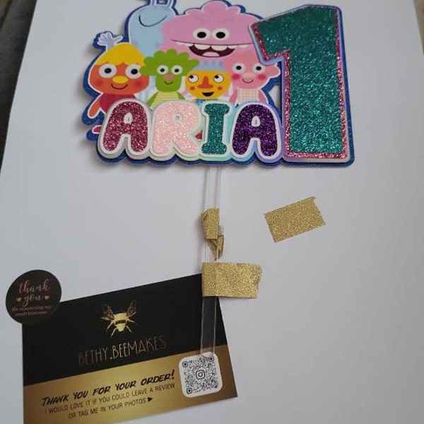 Super Simple Song Cake Topper, Super Simple Song Personalised Cake ...