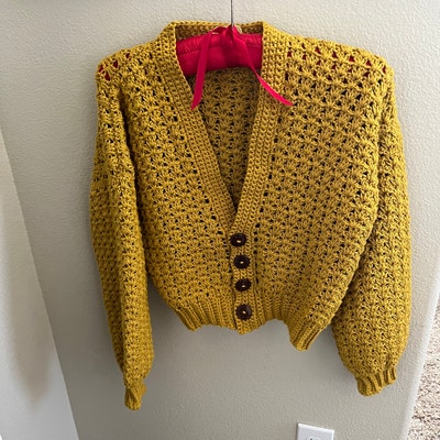 Crochet Pattern-addison Crochet Cardigan Pattern Pdf-women Crochet ...