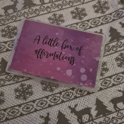 Gorgeous Little Box of Positive Affirmation Cards, 10 Daily Affirmation ...