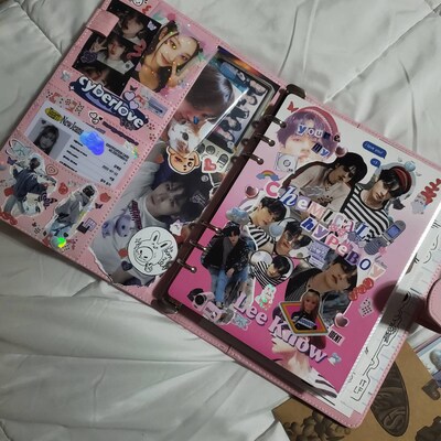 Digital Stray Kids Binder Cute Cover Kpop Filler Divider Spacer Journal ...