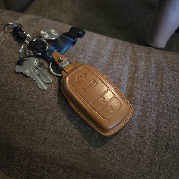 2024 2023 Lexus RX350 Key Fob Cover, Leather Key Case for Entry Remote ...