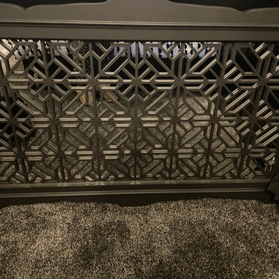 Art Deco Trellis Decorative Screen for Radiator Cabinets Laser-cut ...