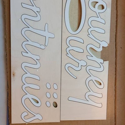 Personalized Wood Words DIY Project for Home Decor Wall Ar Custom Wood ...