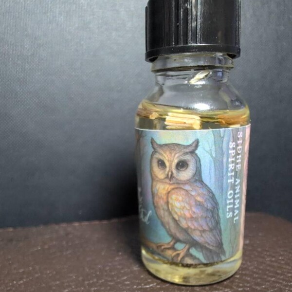 The Owl Sidhe Animal Spirit Oil - Etsy