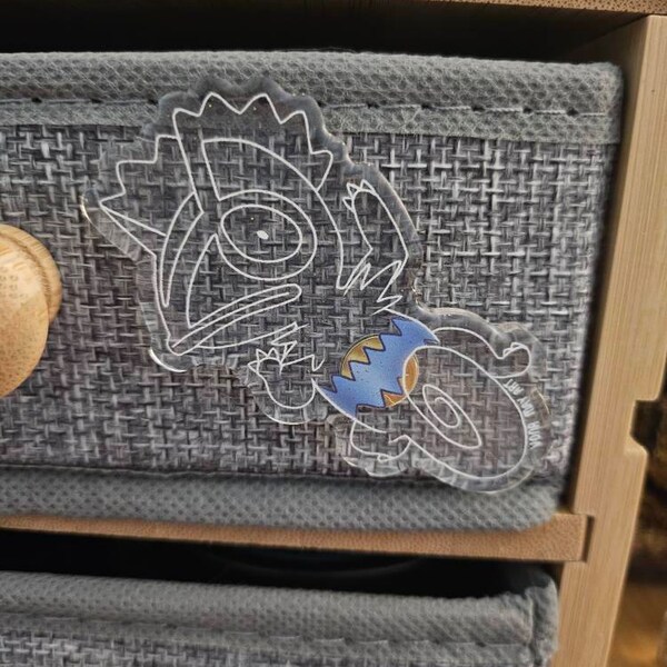 Yin Yang Koi Fish CLEAR Vinyl Sticker || ATLA || Waterproof - Etsy