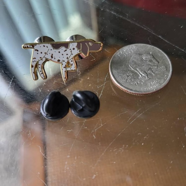 German Shorthaired Pointer GSP Dog Enamel Pin - Etsy