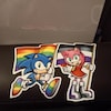 Sonic the Hedgehog Ships OTP Stickers Sonamy Sonally Sonadow Sonaze ...