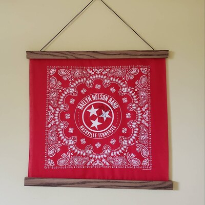 Tapestry Frame Hanging Magnetic Wood Hanger Frames for Scarf or Fabric ...