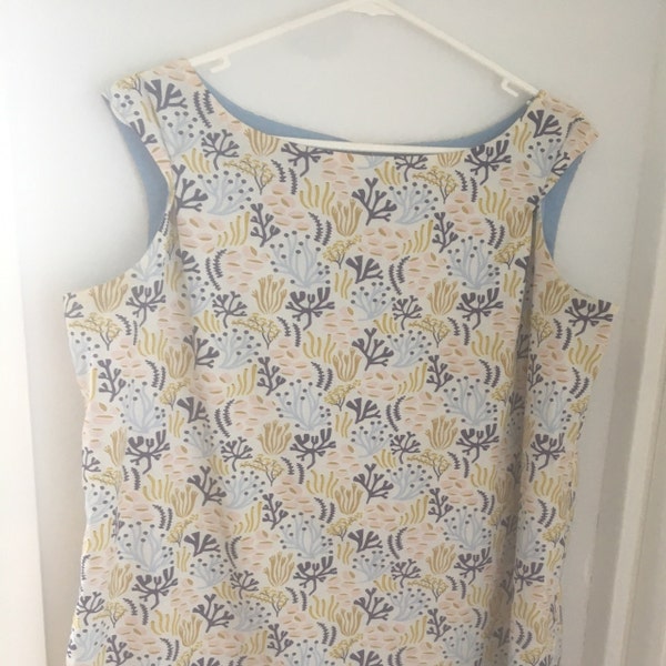 Easy Sixties Mini Shift Dress Pattern for Girls Age 3 to 7. Instant ...