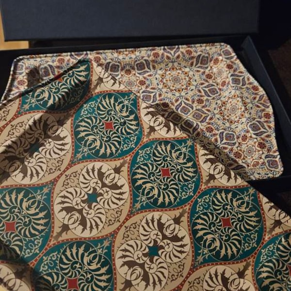 Placemats / Mediterranean Persian Pattern | Placemats Set of 2, 4, 6 ...