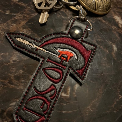 Buffy the Vampire Slayer Keychain, Buffy Accessory, Buffy Charm, Chosen ...