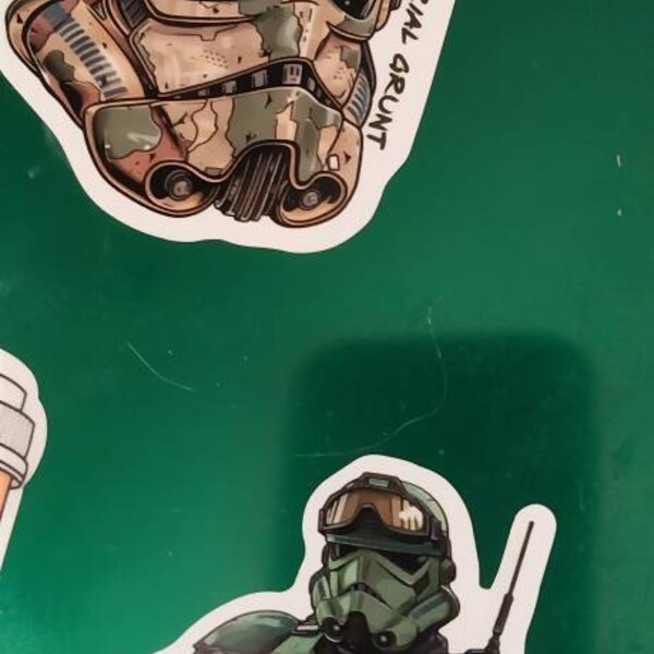 SF ODA Clone Trooper Tac Helmet Sticker - Etsy