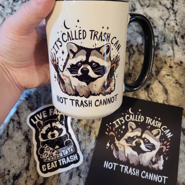 Punny Crow Mug Raven Coffee Cup Crow Themed Gift Coffee Humor Ironic ...