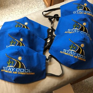 Face Mask Machine Embroidery Design Mask in the Hoop 5 Sizes Children ...