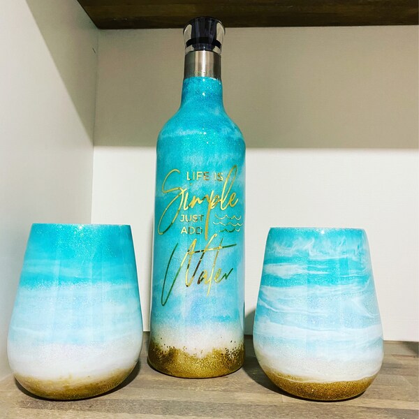 Life is Simple Just Add Water SVG, Beach Quotes, Beach SVG - Etsy