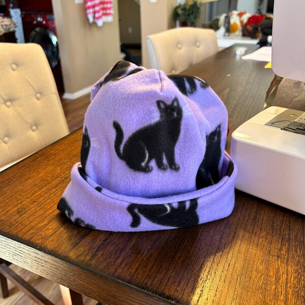 Fleece 4 Point Beanie Sewing Pattern // Reversible Beanie // Hokkaido ...