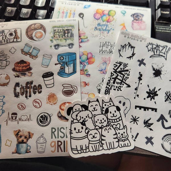 Errands Script Header Stickers - Spring | to Do Planner Stickers - Etsy