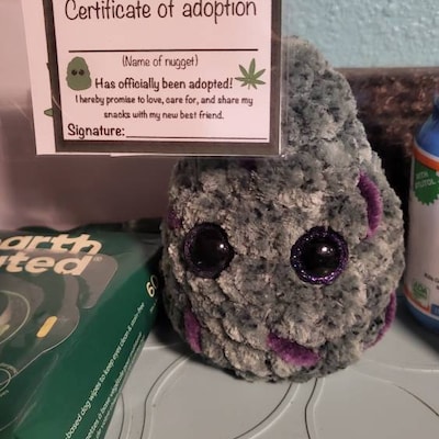 Weed Nugget Plushie, Crochet Nugs, Smoke Station Decor, 420 Friends ...