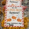 PRINTABLE You Are O-FISH-ALLY Awesome Happy Valentine's Day Goldfish ...
