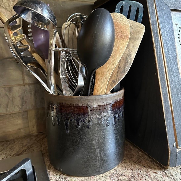 Ceramic Spoon Rest Rustic Style Handmade Pottery - Etsy