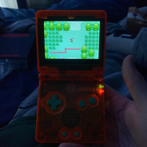 Gameboy Advance SP Clear Green With Mix Color Buttons AGS IPS - Etsy