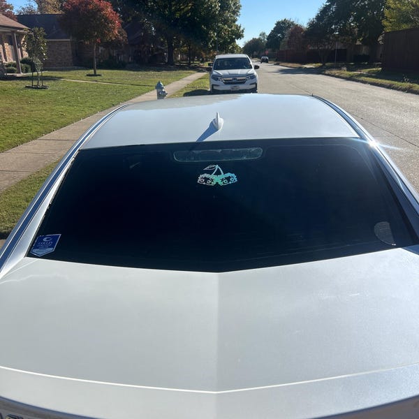 Mifffy Bunny Tramp Stamp Decal Cute Car Sticker Cute Bumper Sticker ...