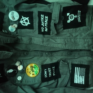 Punk Patches Crust Punk Patches Feminist Equality Anti-racist Anarchy ...