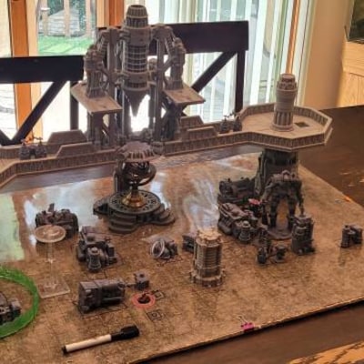 Ork Camp Towers & Barricades 3D Printed Tabletop RPG Scenery and ...