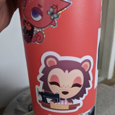 Mabel and Sable Cute Vinyl Sticker Animal Crossing - Etsy