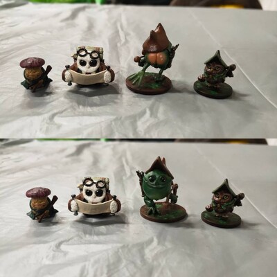 Tree Spirit 3A, 3D Printed, Dungeons and Dragons Miniature, Statue ...