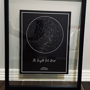 Custom Star Map Triple Star Our Story Our Children Map Night Sky Print ...