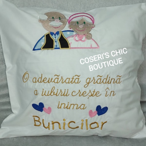 Grandparents Embroidery Designs - Old Couple Embroidery Design Machine ...