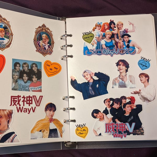 Mark Lee NCT 127 “fighting” Sticker - Etsy