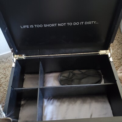 Lockable Adult Toy Storage Box Large Size, Sexy Valentines Gift - Etsy