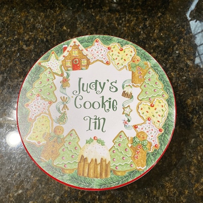 Personalized Tin Container Monogram Pencil Container - Etsy