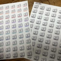 Poop Emoji Stickers, Poop Planner Sticker Sheet, Bowel Movement Tracker ...