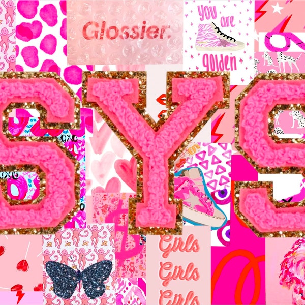 Custom Collage {blue Preppy} - Etsy